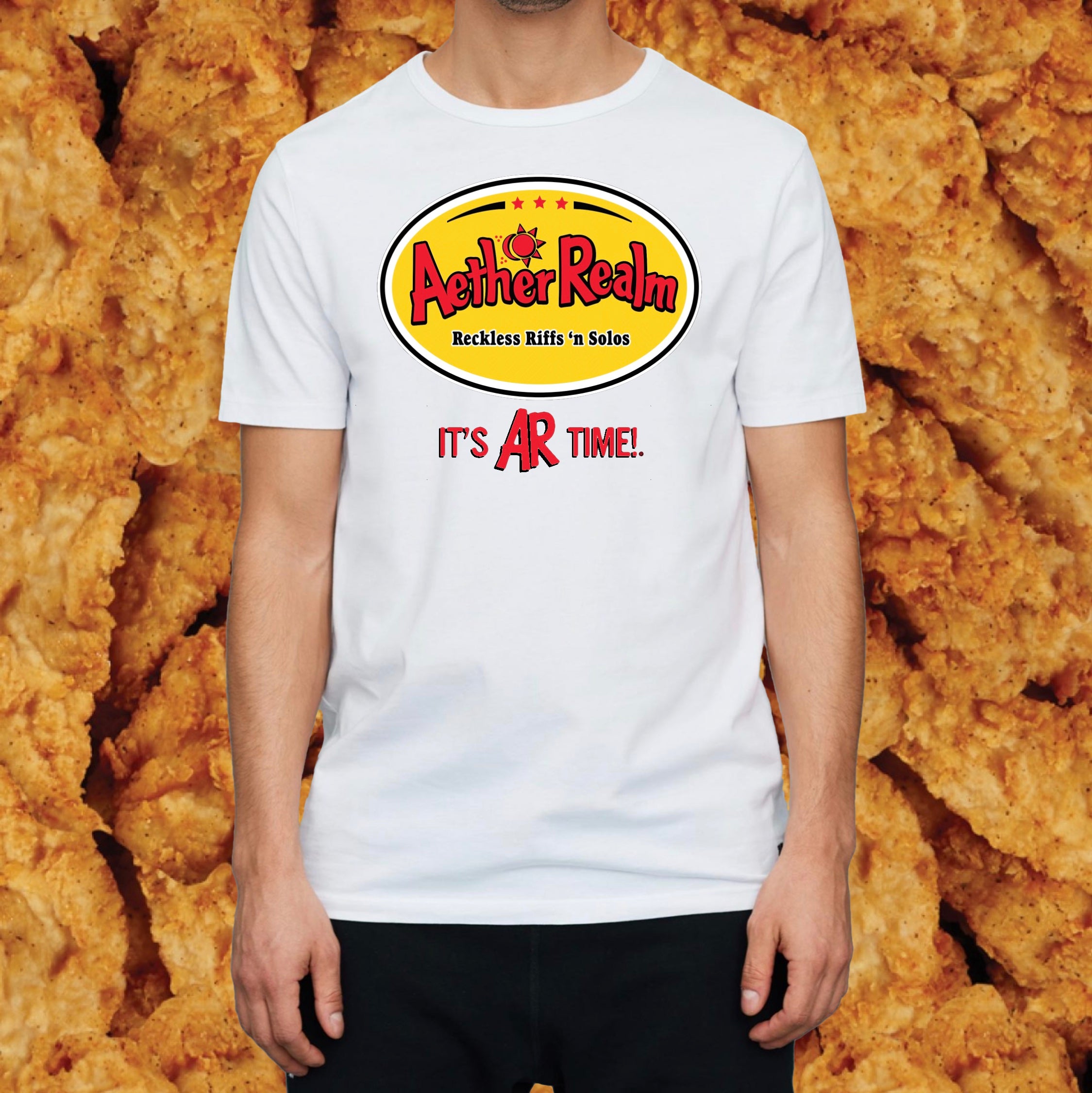 "Bojangles" T-Shirt (White) – Aether Realm